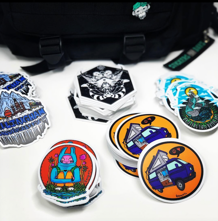 Order Custom Stickers Here | Fast Turnaround, Free Shipping over $100 ...